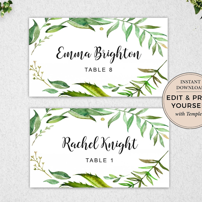 Buffet Name Tags - Etsy