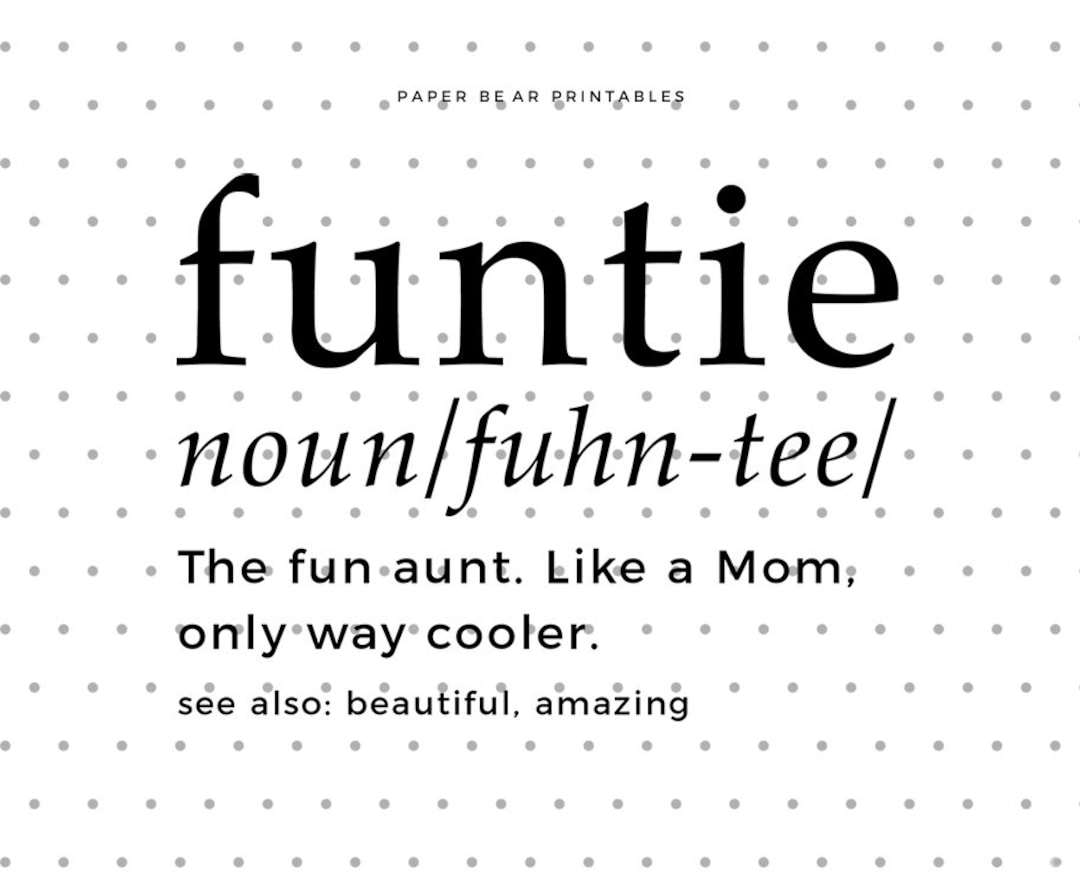 Funtie Svg, Png, Jpg Clipart, Svg Cut Files, Funtie Lettering File ...