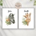 Editable Safari Animals Table Numbers, Safari Seating Cards, Jungle ...