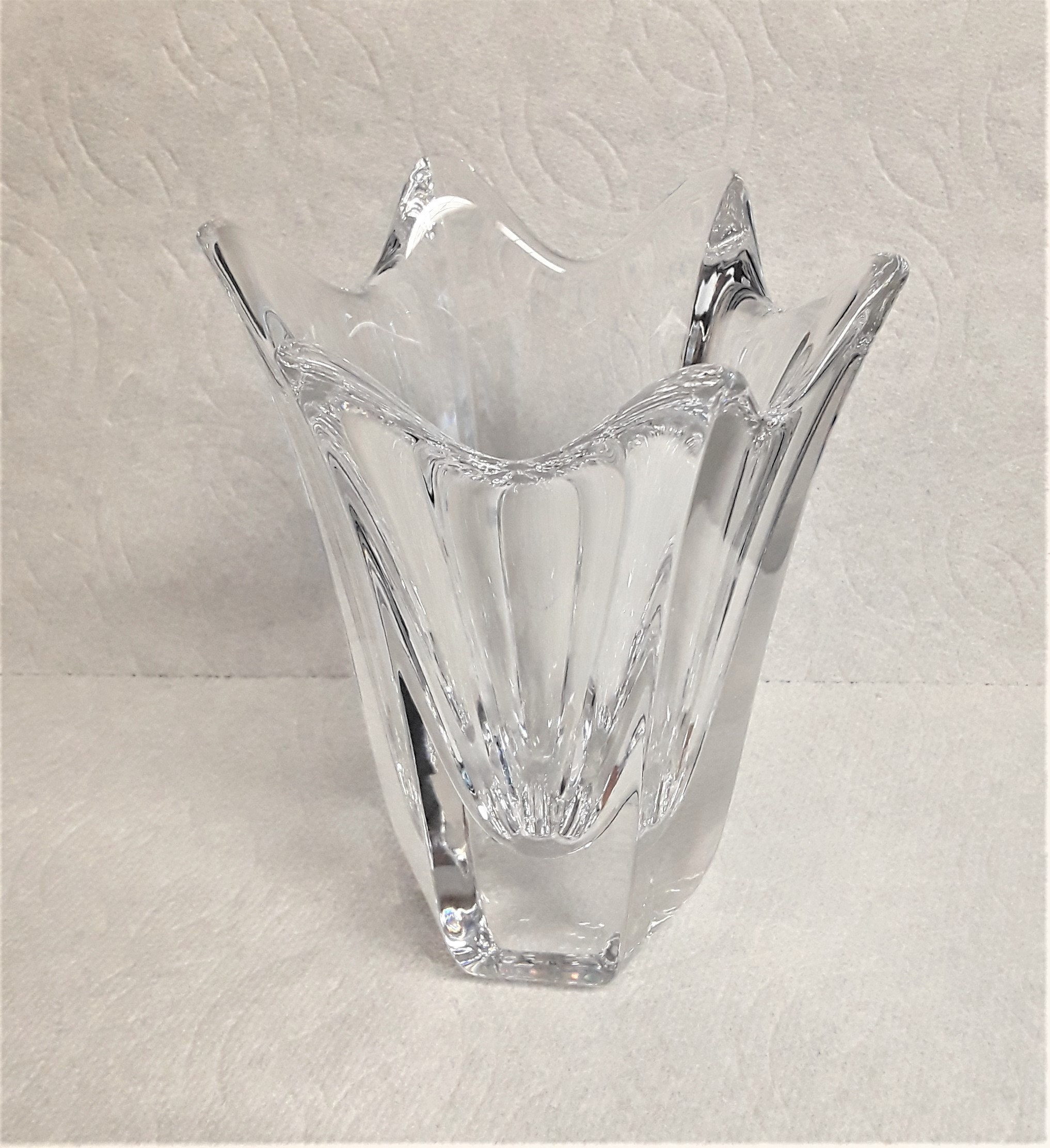 Orrefors Crystal Vase - Etsy