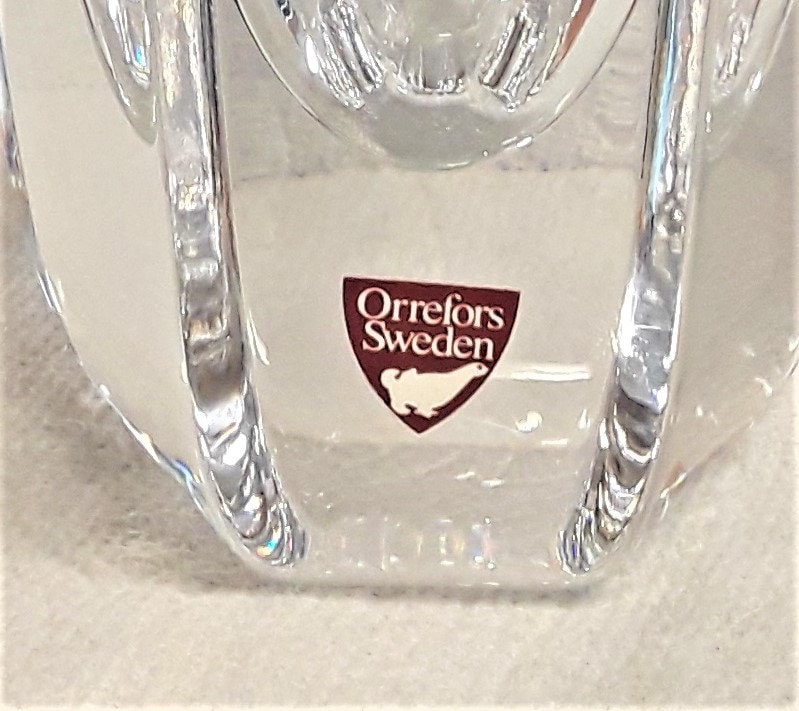 Orrefors Crystal Vase - Etsy