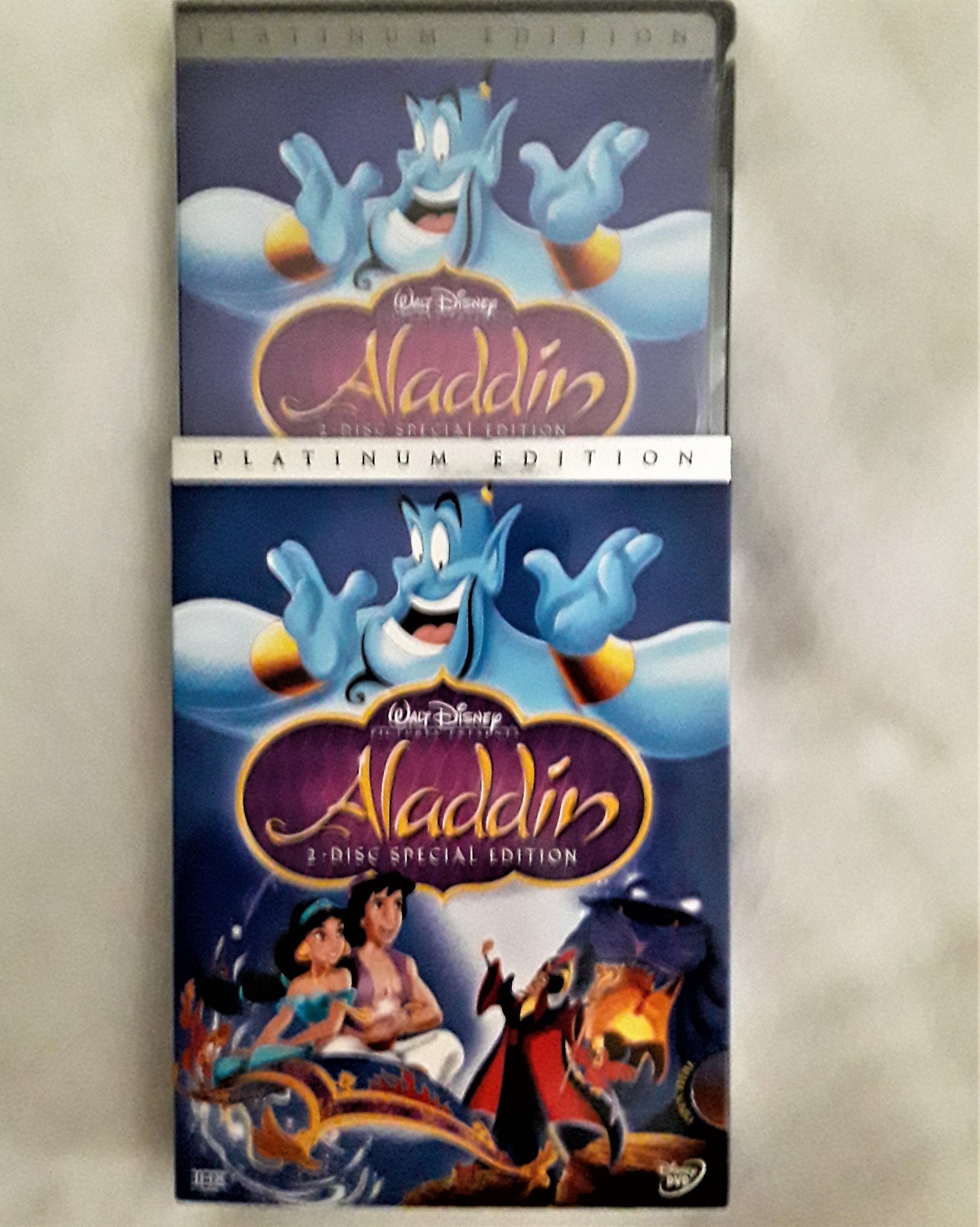 Disney's Aladdin Platinum Edition DVD Set - Etsy