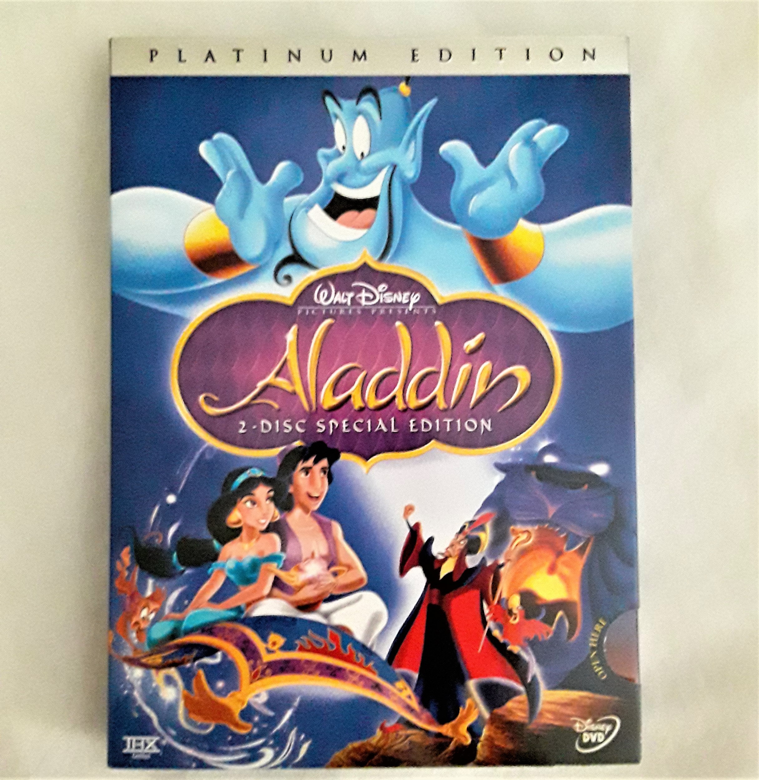 Disney's Aladdin Platinum Edition DVD Set - Etsy