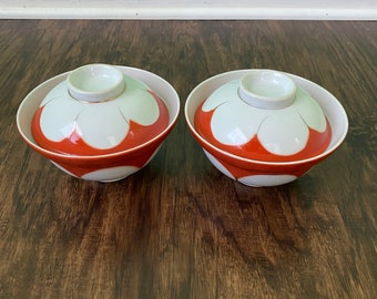 Vintage Rice Bowl | Etsy