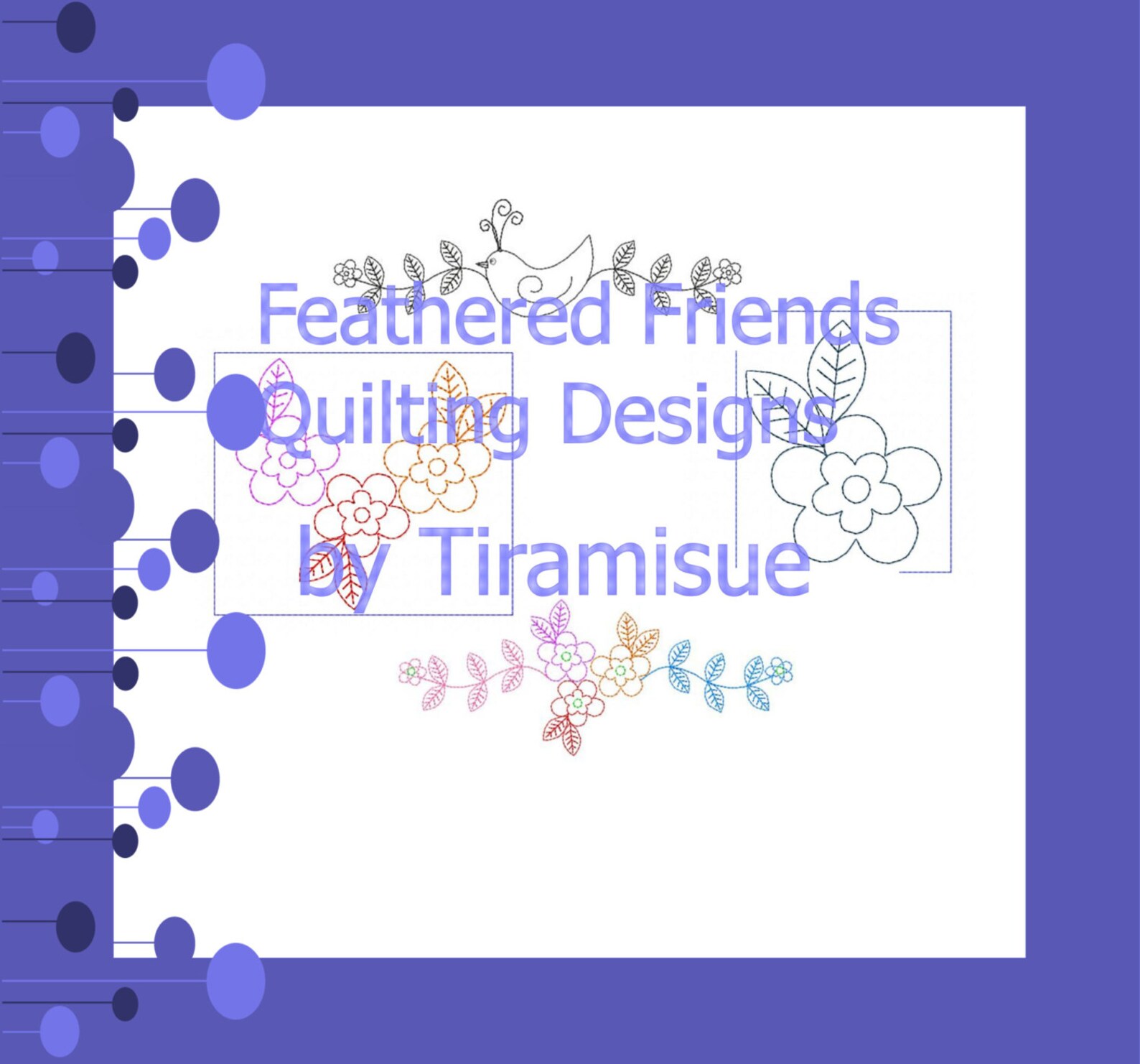 Feathered Friends Machine Embroidery Designs | Etsy