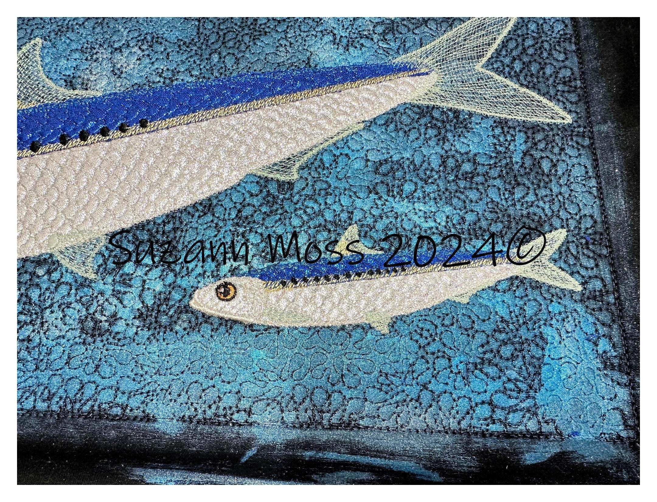 Large Sardine for the 8x12 Inch - 200x300 Machine Embroidery Hoop - Etsy