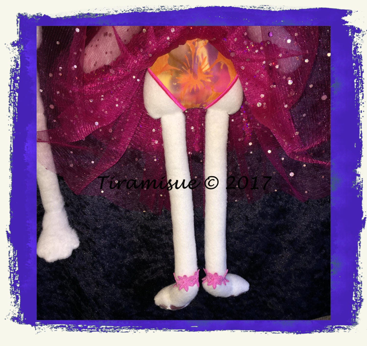 Miss June White Rabbit for the 8x12in/200x300m Hoop - Etsy Australia