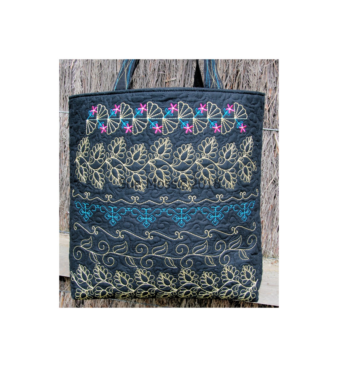 Beautiful Borders Set 2 13 Machine Embroidered Borders for - Etsy