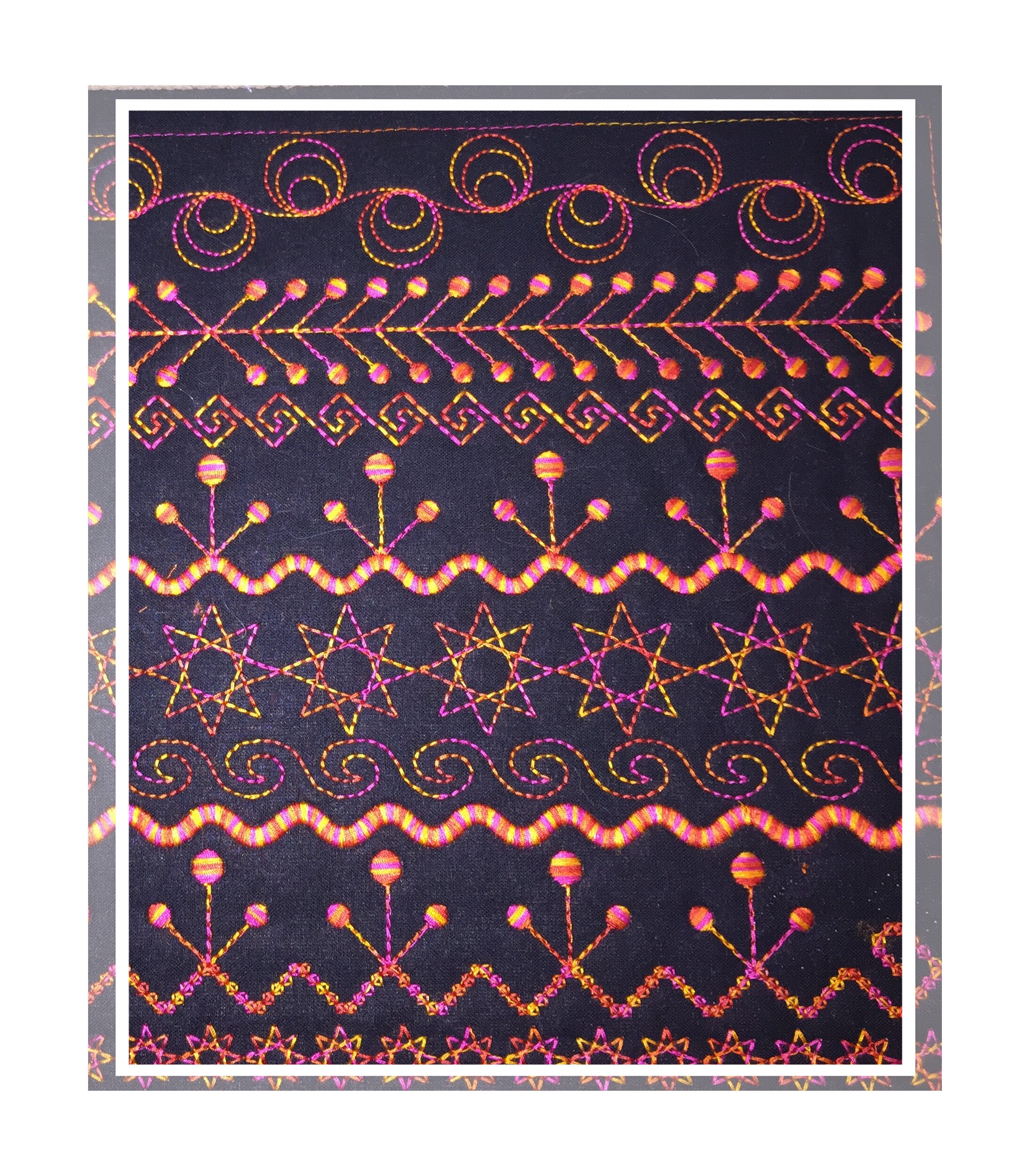 Beautiful Borders 14 Machine Embroidered Borders for 6x10 | Etsy