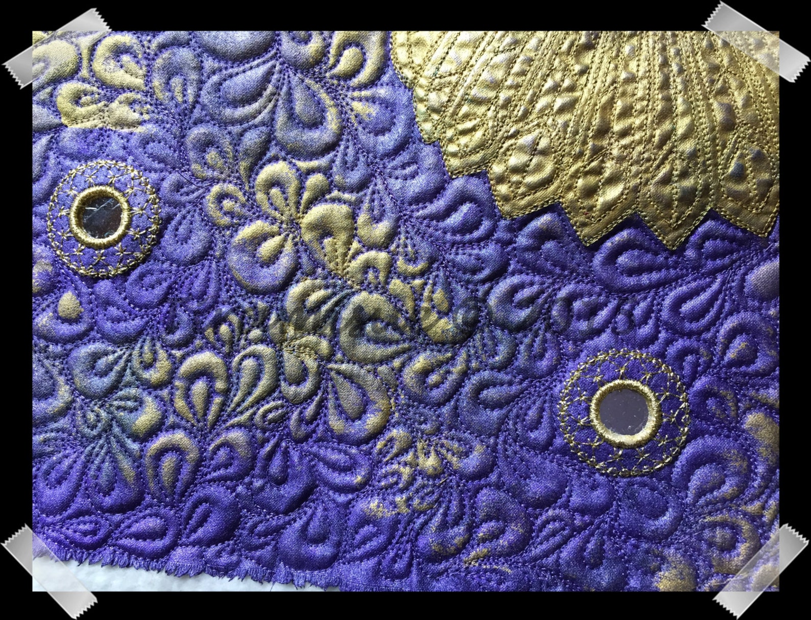 Shisha Mirror Machine Embroidery Designs for the 4x4inch (100x100mm ...