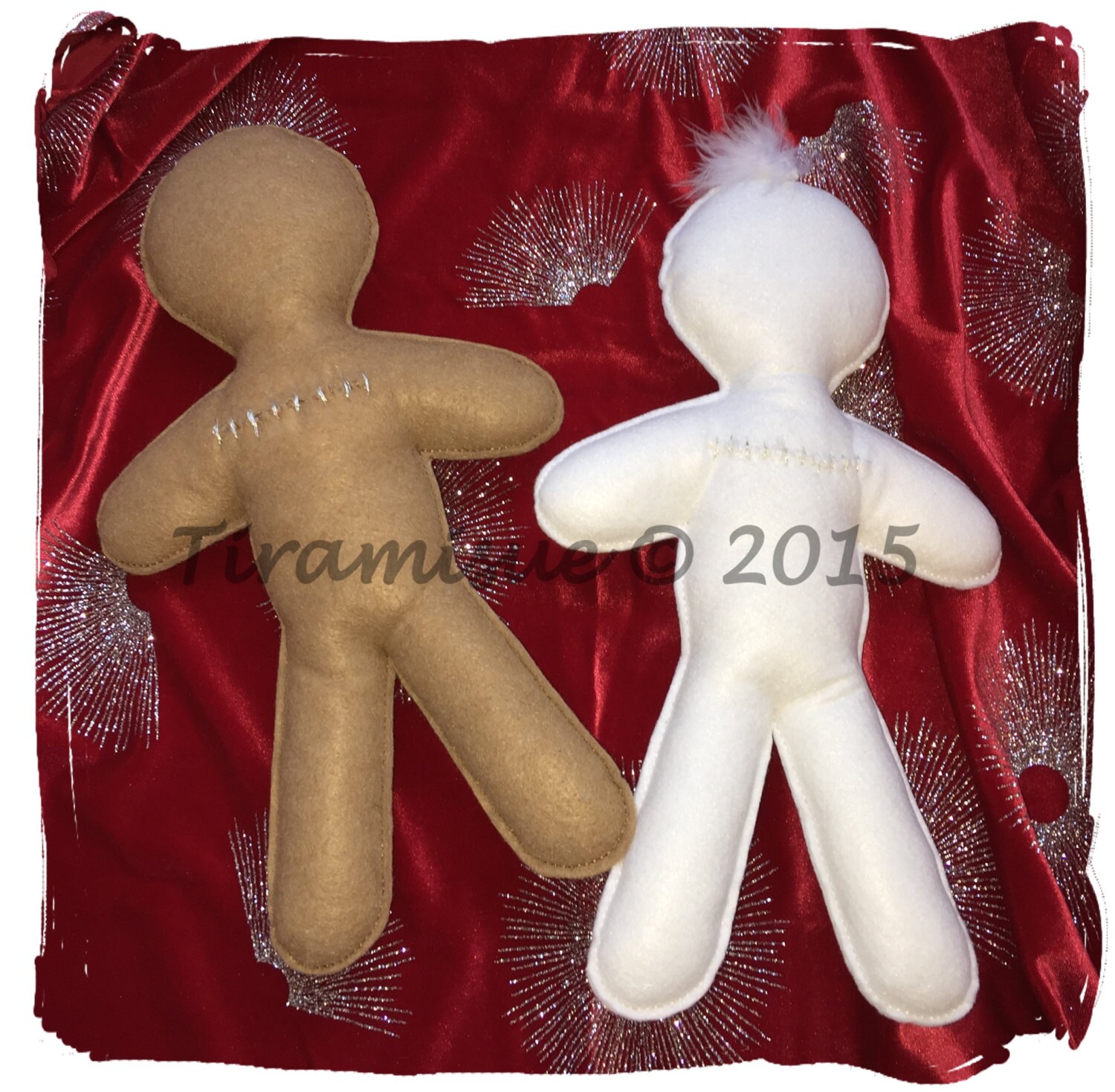 GINGERBREAD VOODOO DOLL 5x7in (130x180mm) Hoop - Made in the Hoop ...