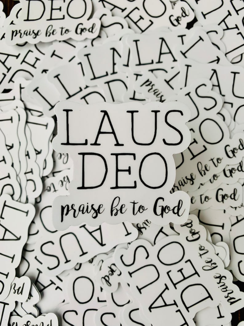 Reformed Sticker. Vinyl Sticker. Reformed Theology. Latin. Phrases of ...