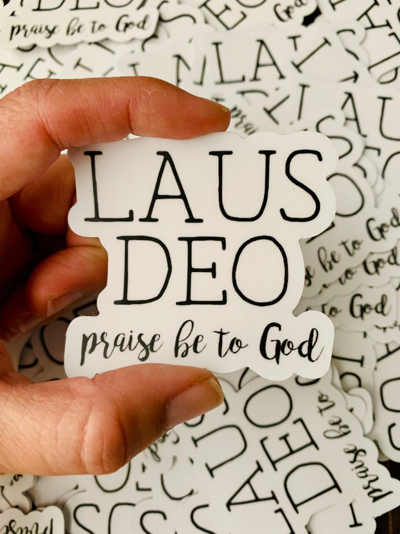 Reformed Sticker. Vinyl Sticker. Reformed Theology. Latin. Phrases of ...