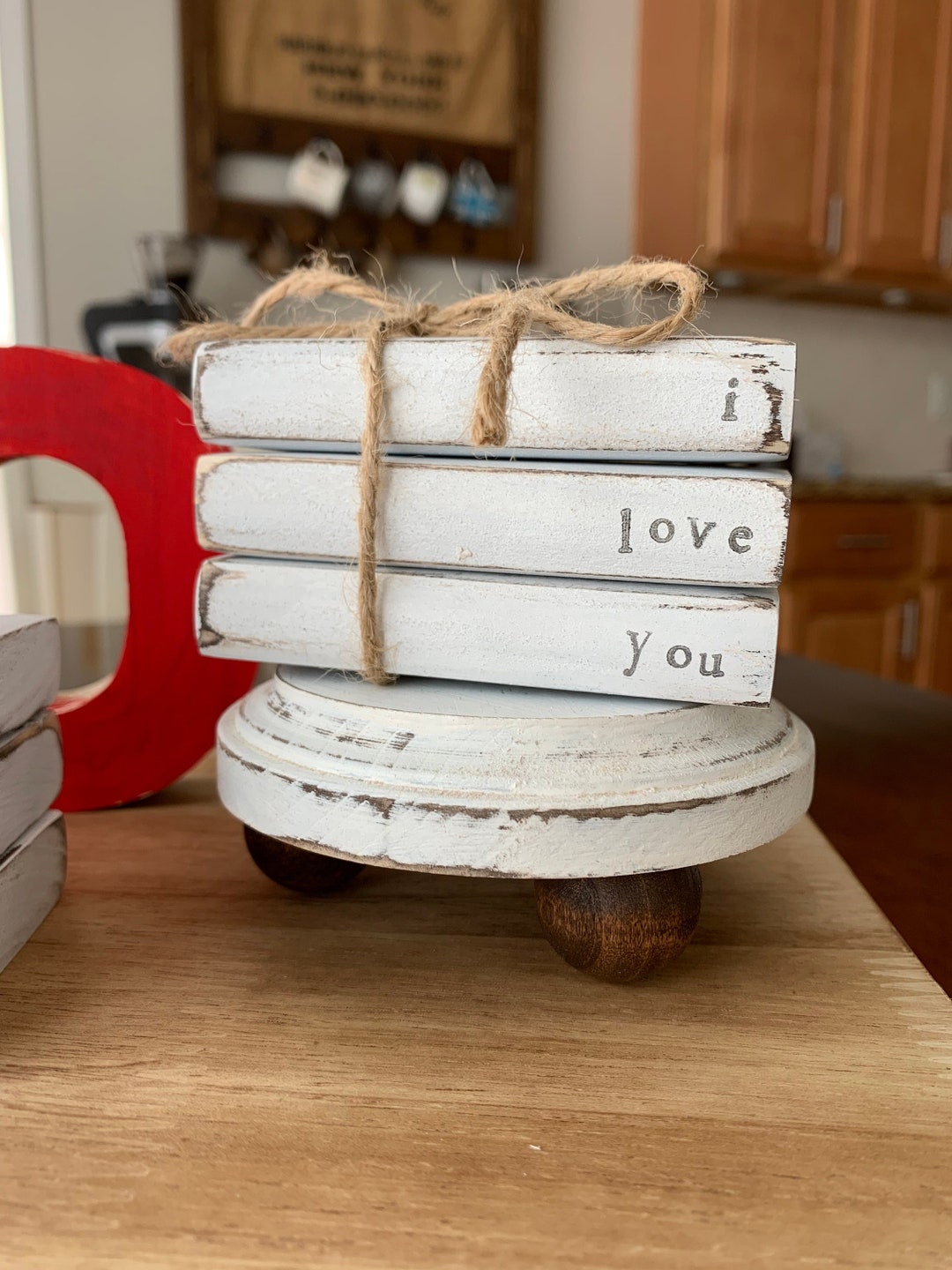 MADE TO ORDER Faux Book Stack. Mini Faux Book Stack. Tiered Tray Decor ...