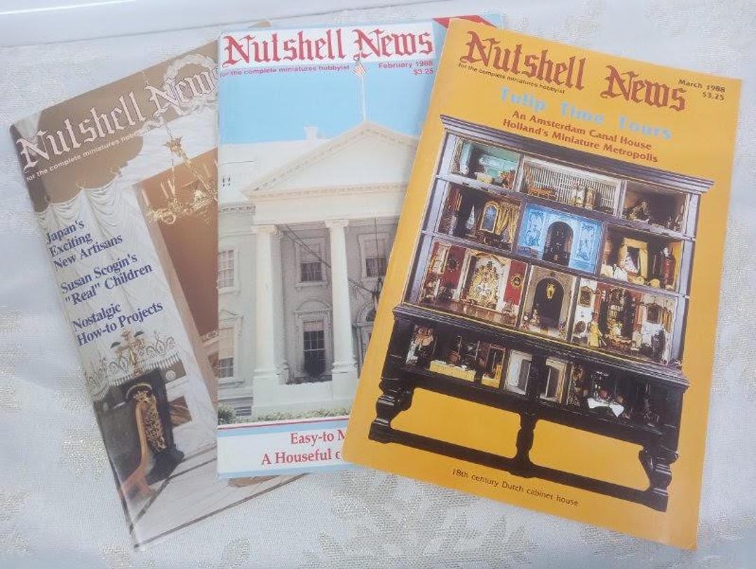 Vintage, Nutshell News Magazine: January, February, March, 1988 - 3 ...