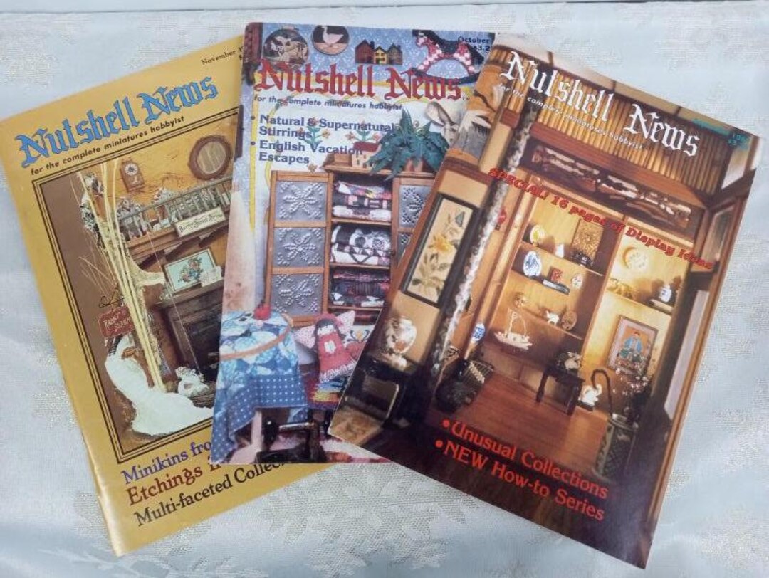 Vintage, Nutshell News Magazine: September, October & November 1987 - 3 ...