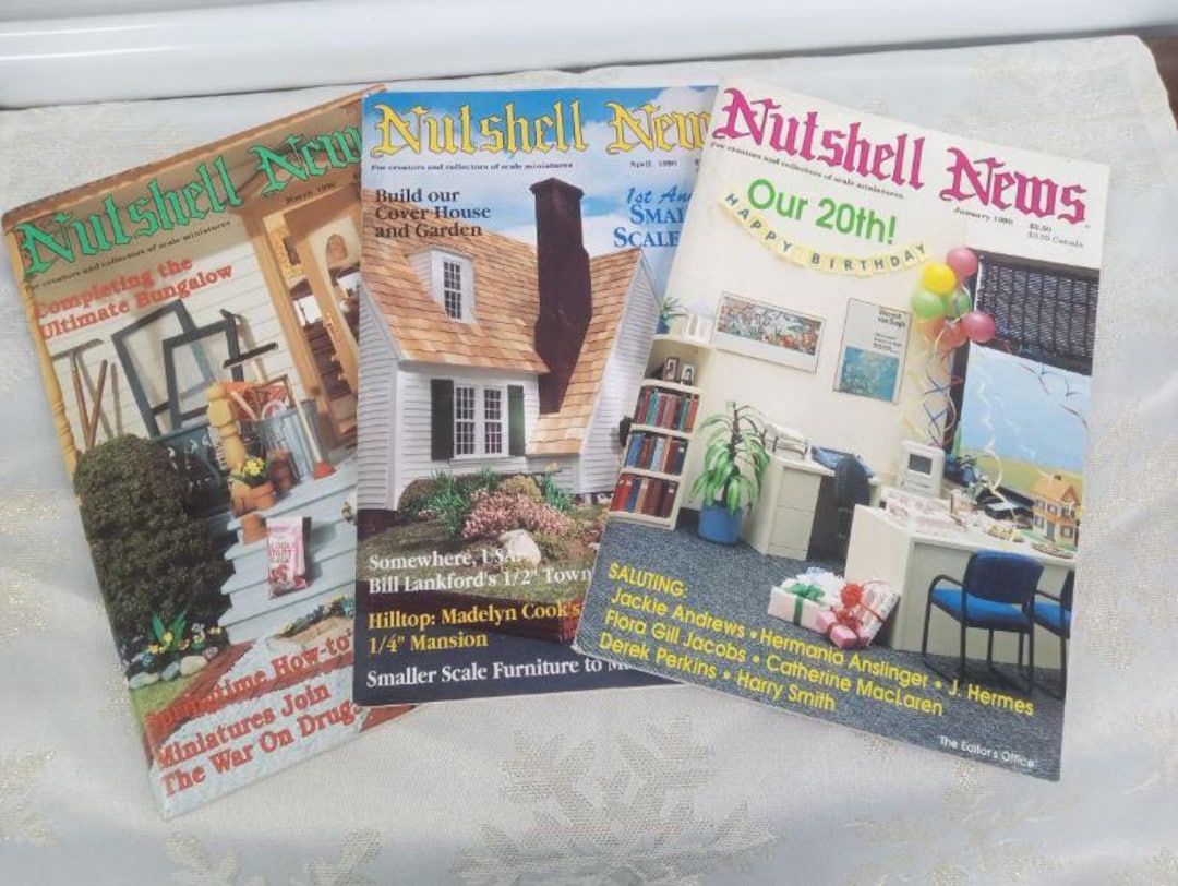 Vintage, Nutshell News Magazine: March, April, and January, 1990 - 3 ...