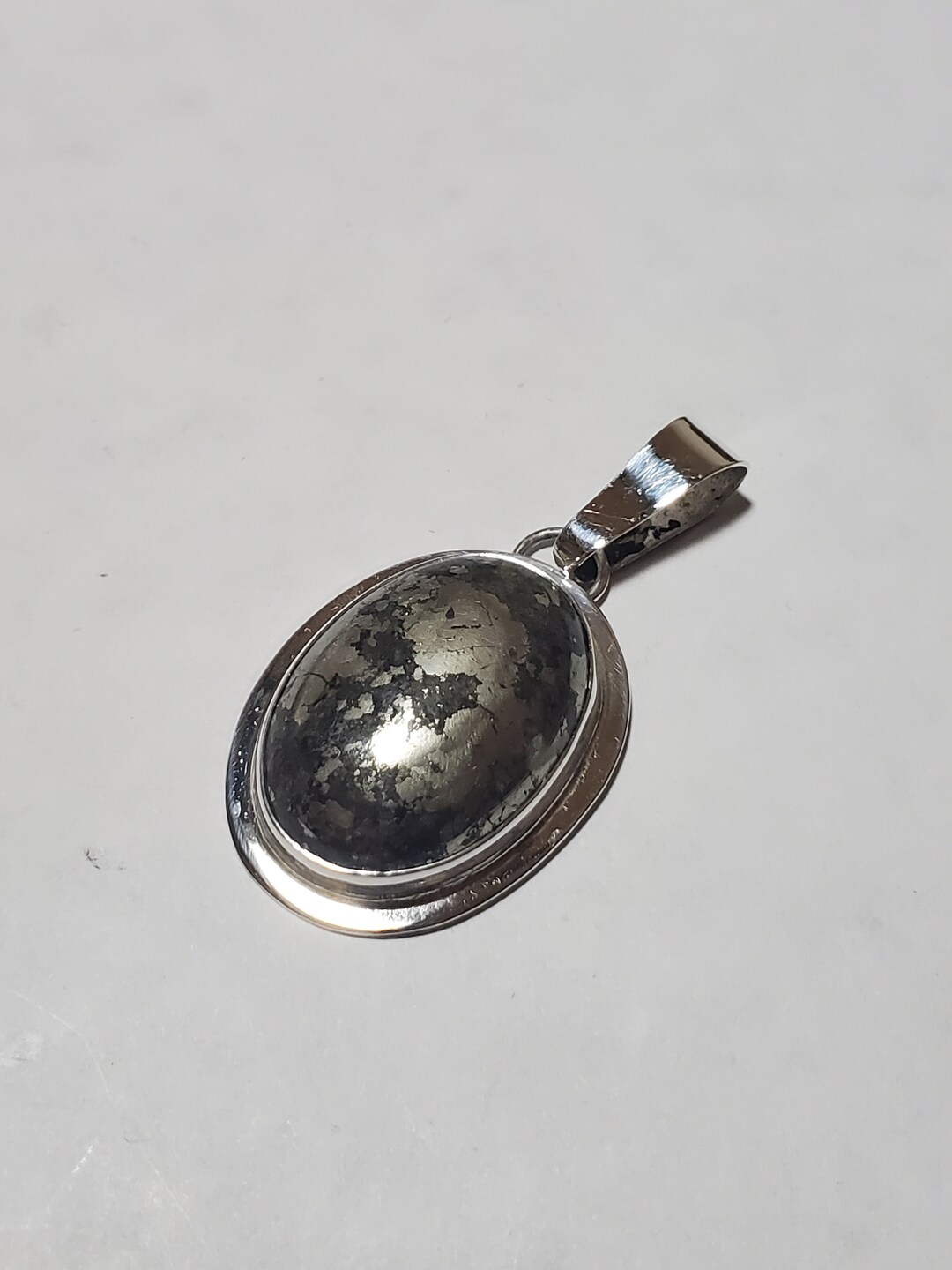 Pyrite Pendant It is so Named From the Greek Word for Fire (pyr), It ...