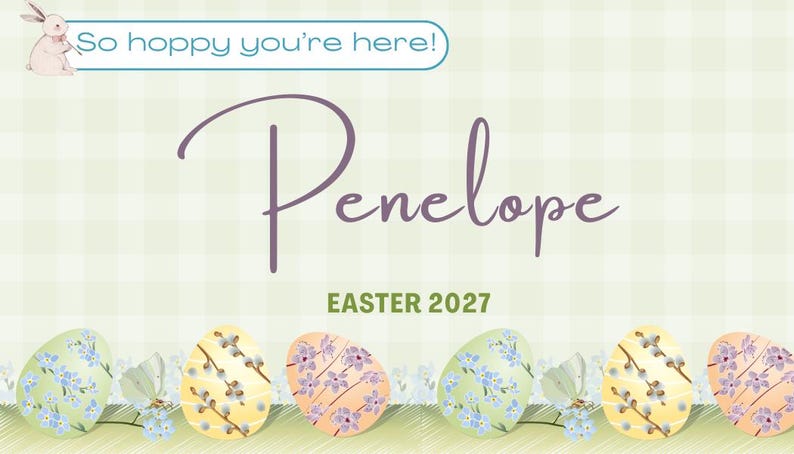 Easter Theme Place Cards - Etsy