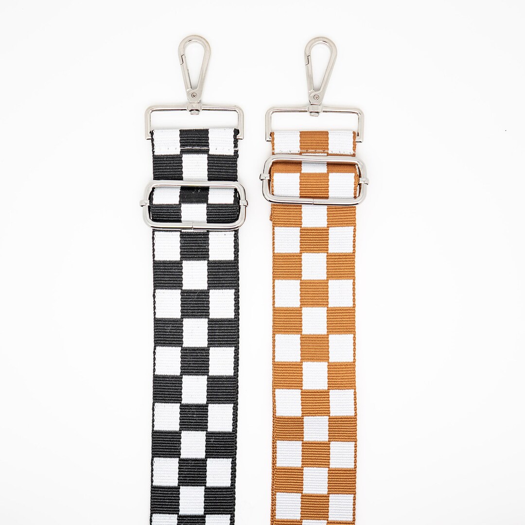Checkered Adjustable Strap - Etsy