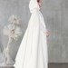 White Wool Cloak, Maxi Wedding Cloak, Hooded Cloak, White Wedding Cloak ...