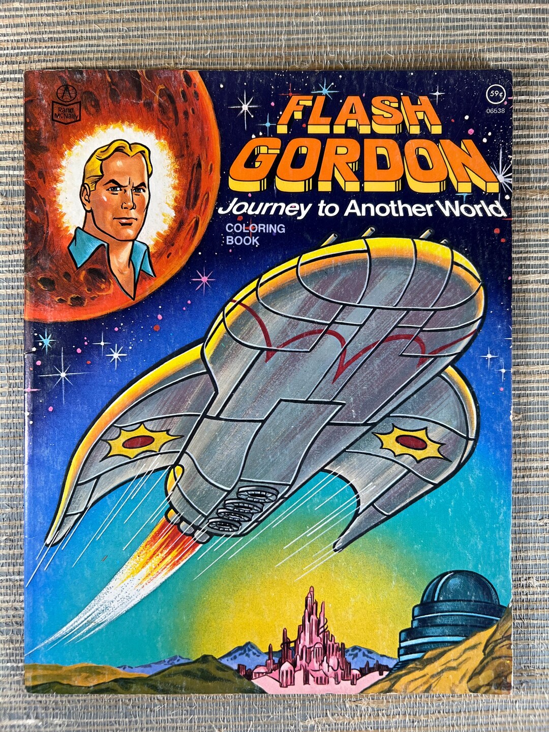 Vintage Flash Gordon Coloring Book - Journey to Another World - 1979 ...