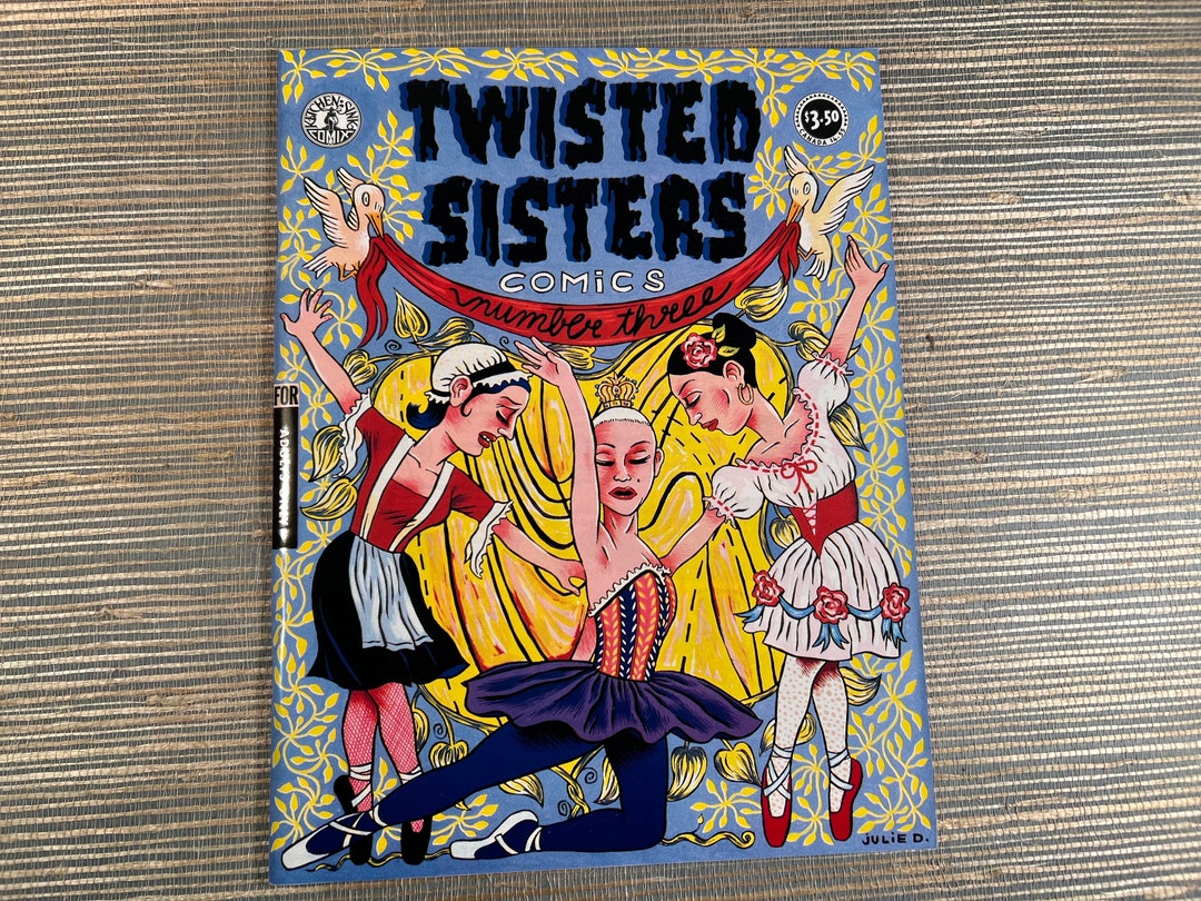 Twisted Sisters Comics 3 1994 Kitchen Sink Diane Noomin Julie Doucet Debbie Drechsler MK Brown ...
