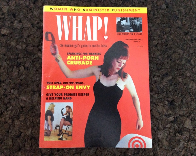 Vintage Whap Magazine Issue 11 1997 Retro Systems Feminist Spanking Sex ...