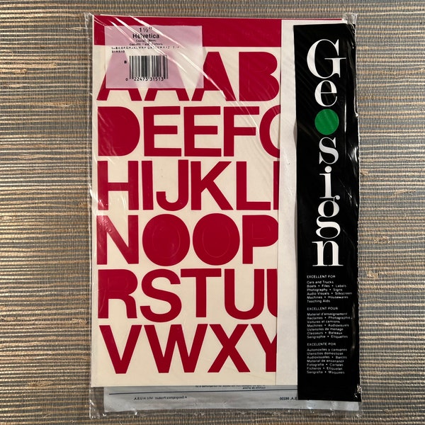 2” Helvetica Letters - Etsy