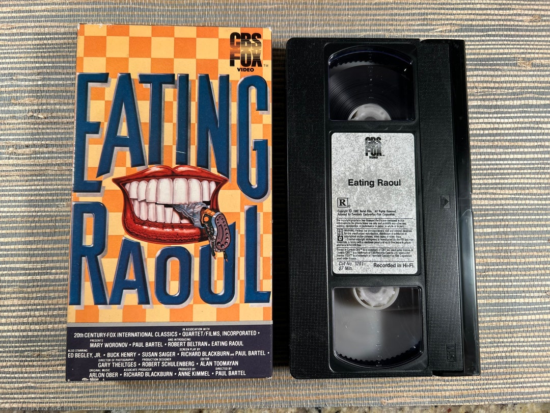 Eating Raoul Vintage VHS 1984 CBS Fox Home Video Dark Comedy Cult ...