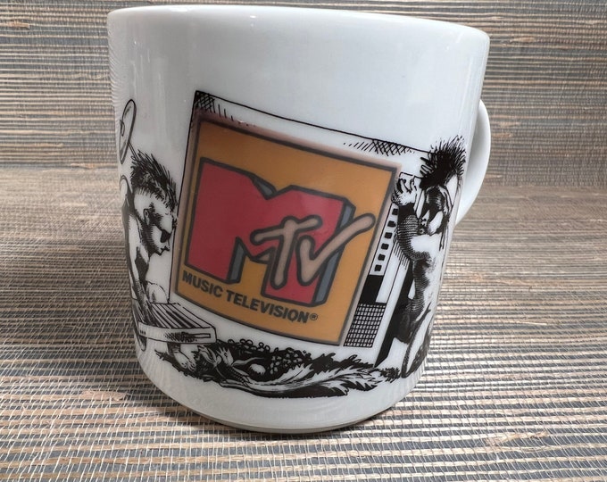 Vintage MTV Music Television Punk Rock Cherub Heat Activated Color ...