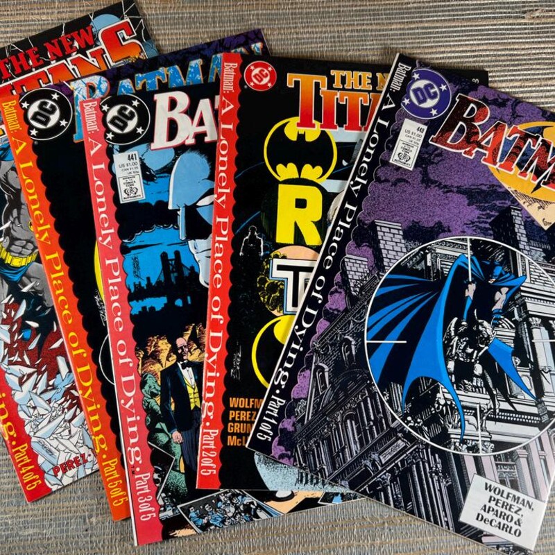Teen Titans 80s Comics - Etsy