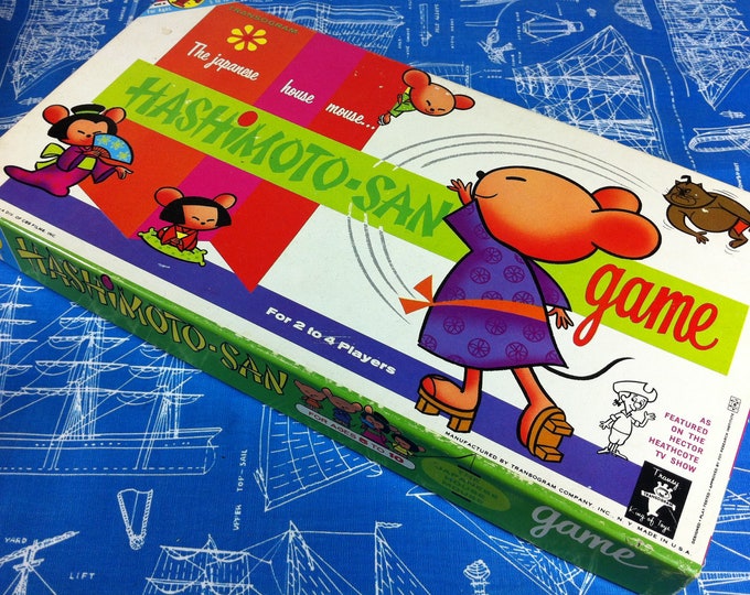 Vintage Hashimoto-san Japanese House Mouse Game From 1963 Terrytoons - Etsy
