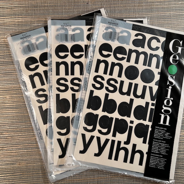 1.5 Inch Black Vinyl Letters - Etsy