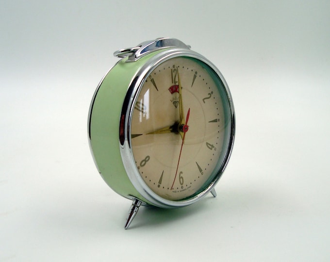 Vintage Mechanical Alarm Clock Diamond Made in China 60-70 Years. - Etsy