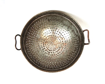 Lovely Vintage Copper Colander Antique Copper Colander Old - Etsy