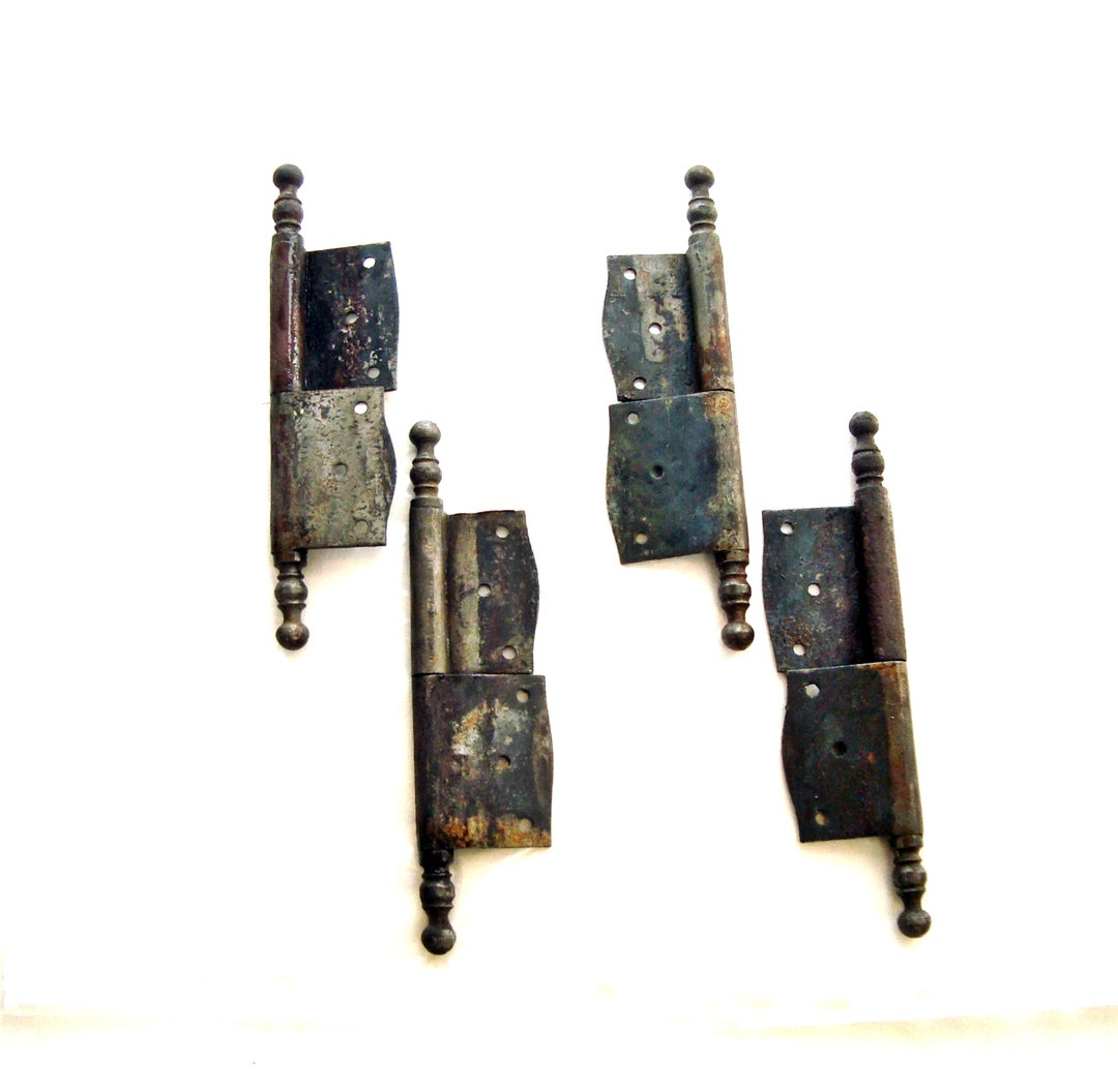 Antique French Iron Hinges Window Furniture Cabinet Door Fitting Lot of ...