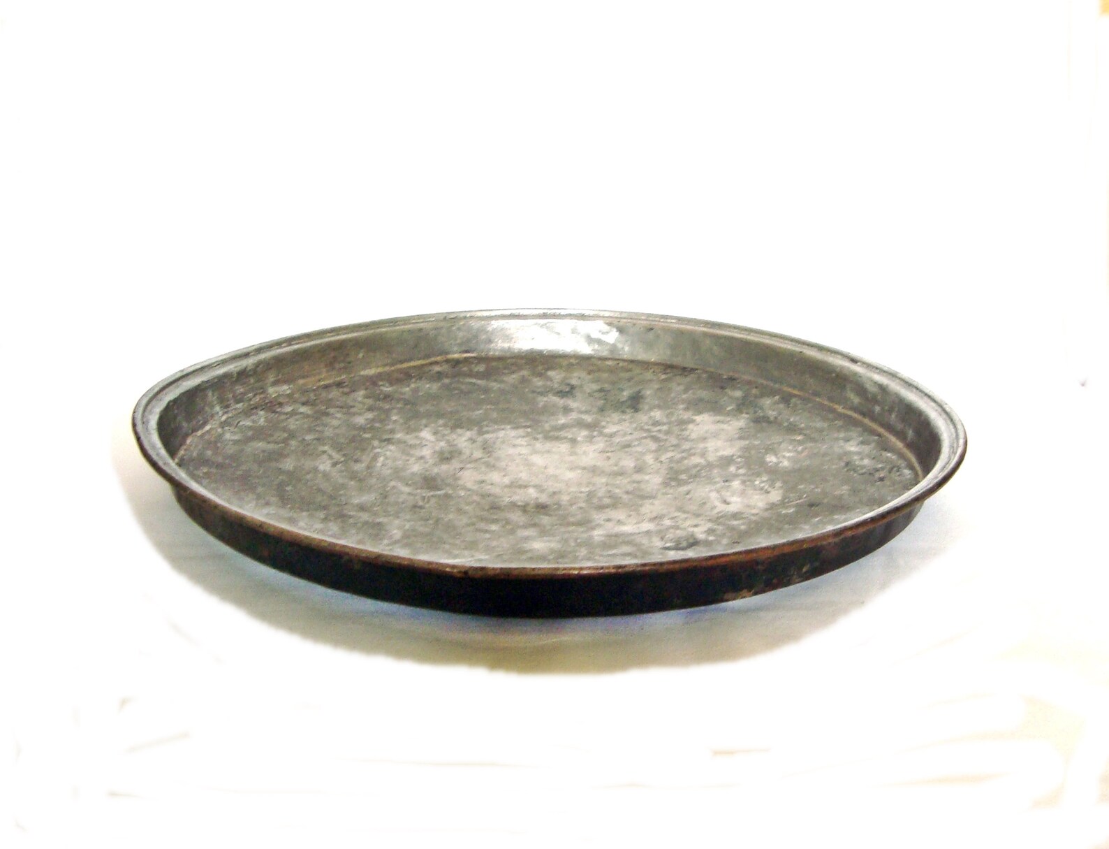 Vintage Copper Baking Dish Antique Ottoman Turkish Hand Hammered Solid ...