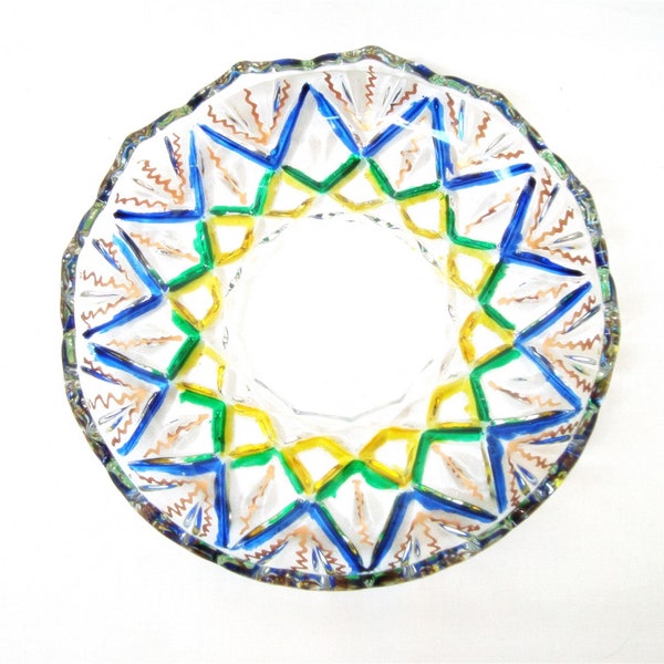 Art Glass Candy Dish - Etsy