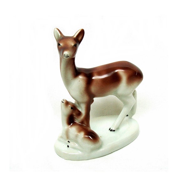Deer Figurine Porcelain - Etsy