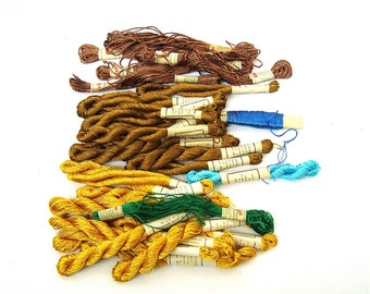 Twisted Silk Threads - Etsy