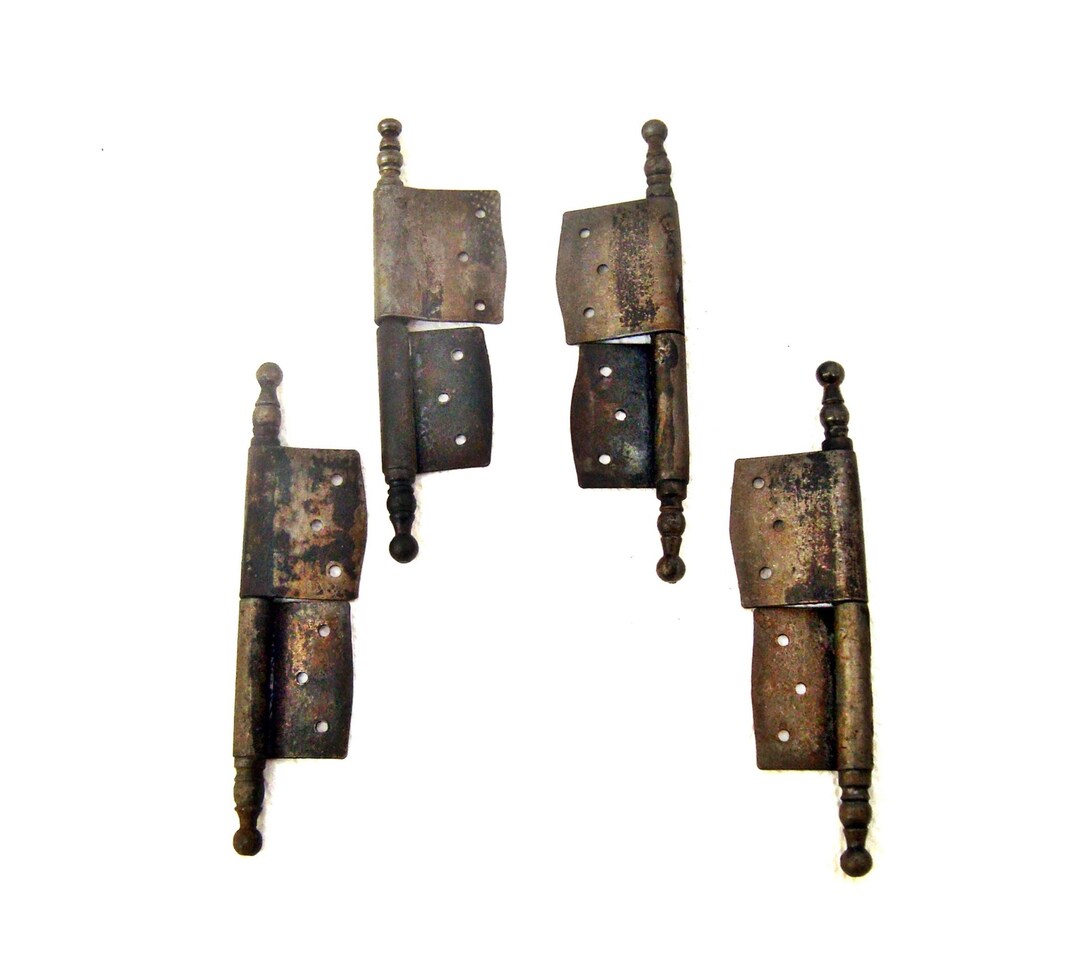 Antique French Iron Hinges Window Furniture Cabinet Door Fitting - Etsy