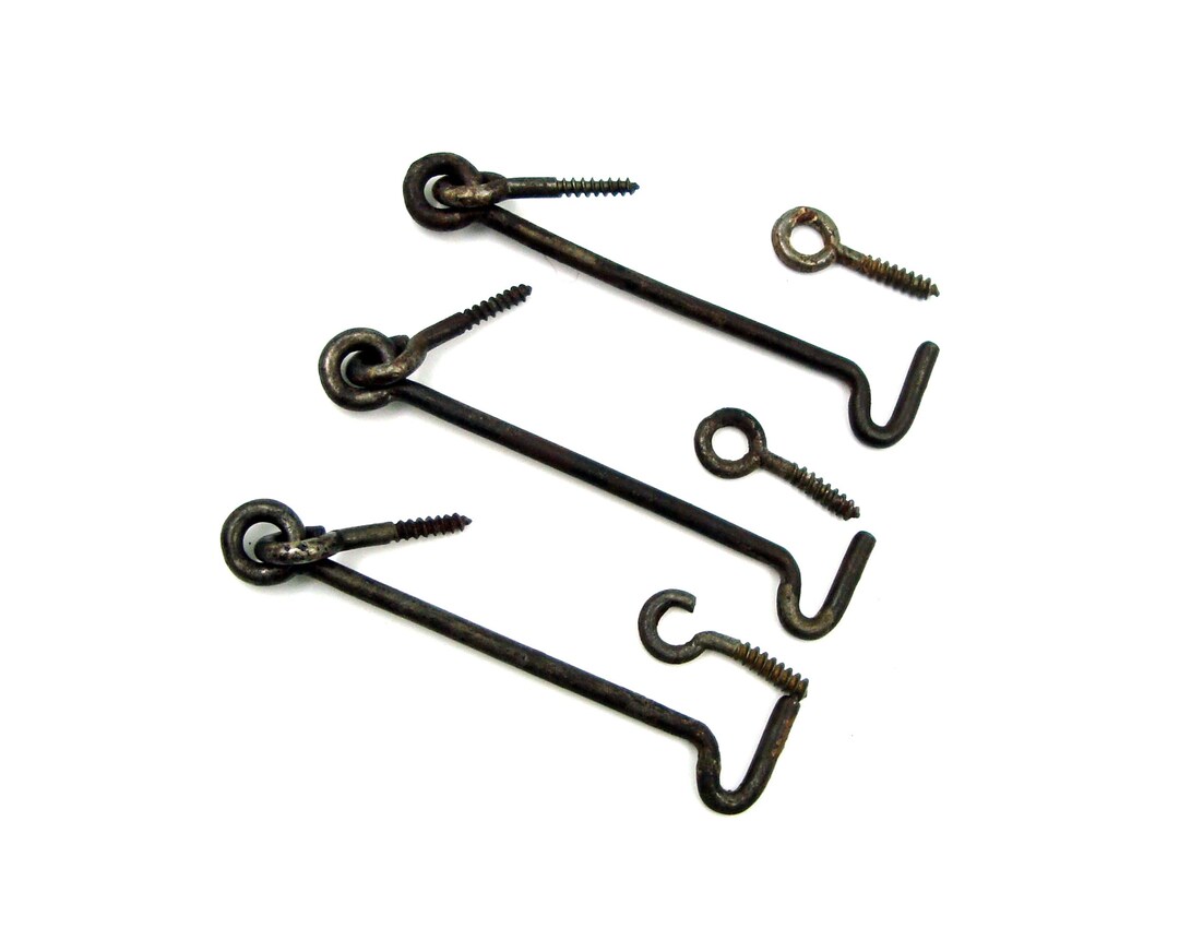 Antique Iron Window Hook Brace Latches Lock Window/door Fixing - Etsy ...