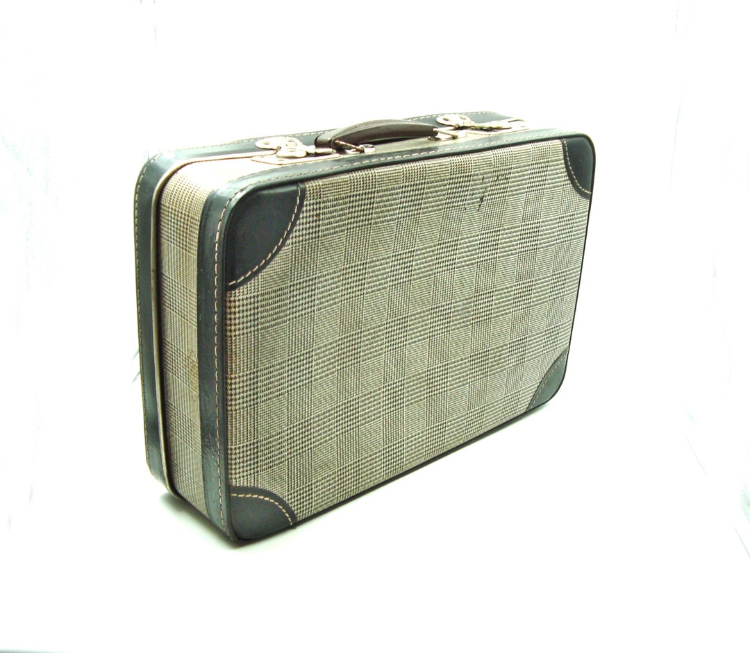 Antique Vintage Cardboard Suitcase Vintage Unisex Luggage Made in ...