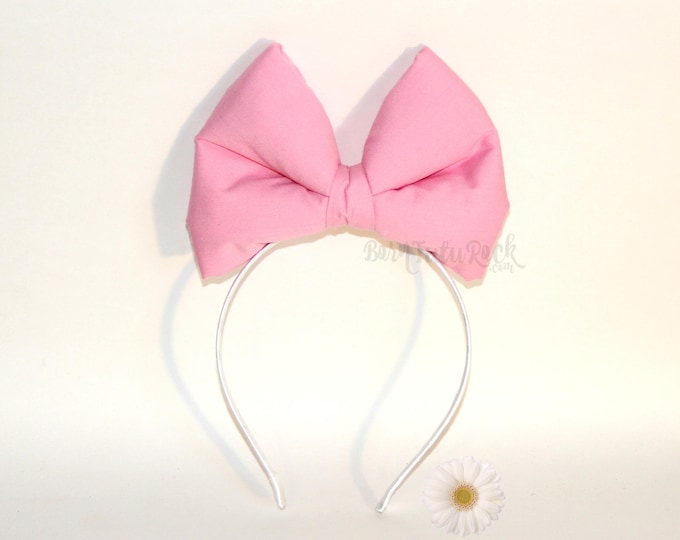 Daisy Bow || Daisy Duck Bow || Big Pink Bow || by Born Tutu Rock - Etsy