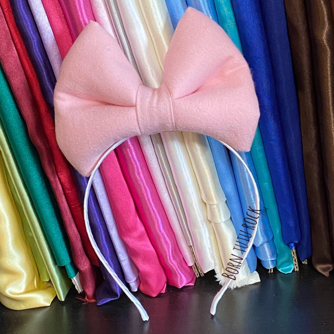 Daisy Bow Daisy Duck Bow Light Pink Bow by Born Tutu Rock - Etsy