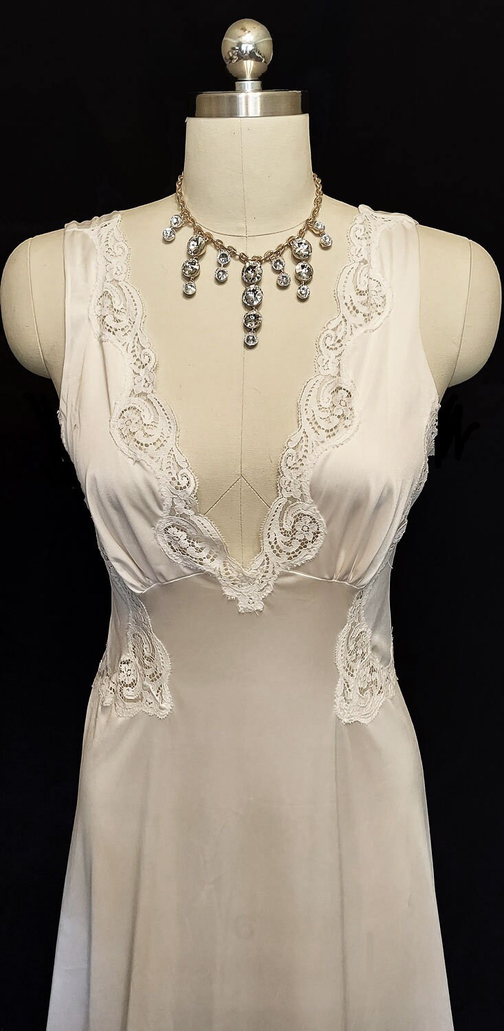 Vintage Lily of France Rosa Puleo Szule Lace Peignoir - Etsy