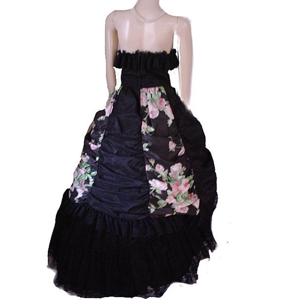 Vintage Loralie Original Southern Belle Ball Gown: Pi… - Gem