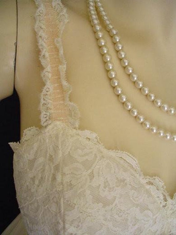 Vintage Olga Sleeping Pretty Bra Lace Nightgown in Sw… - Gem