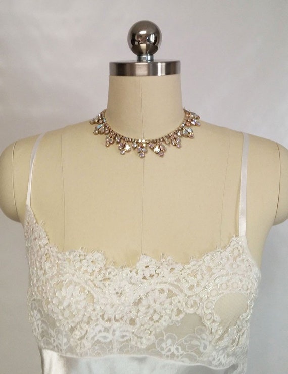 Vintage Victorias Secret Collection Bridal Satin Nigh… - Gem